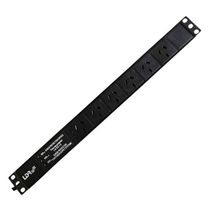 Buy LDR 6-Port 10A Power Distribution Unit AU Approved - 6x 3-Pin AU/NZ ...