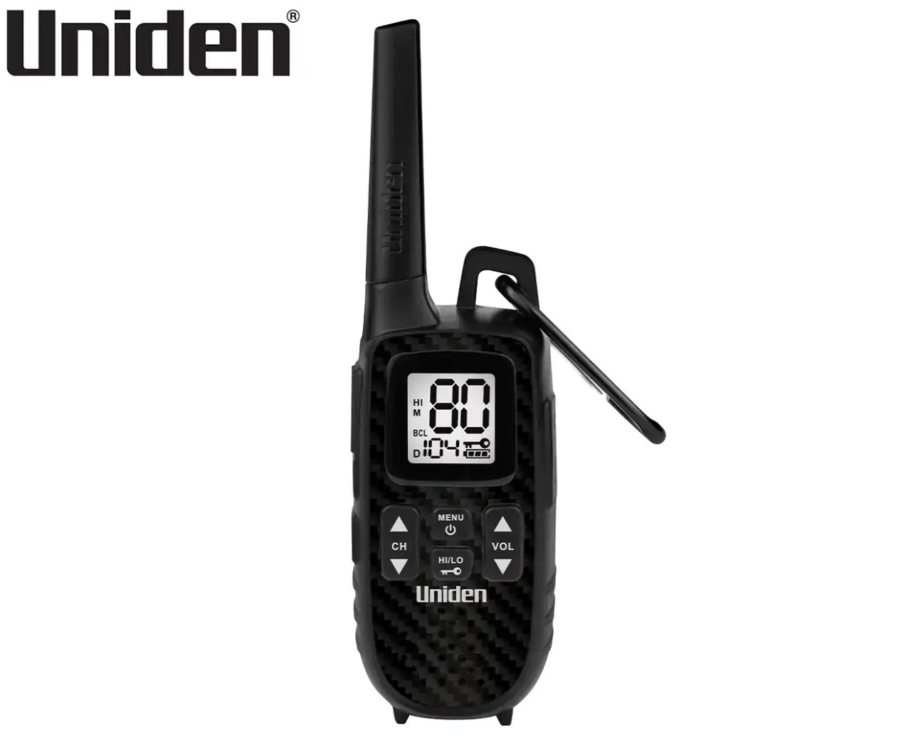 Buy Uniden UH620 UHF Handheld 2-Way Radio / Walkie Talkie - MyDeal ...
