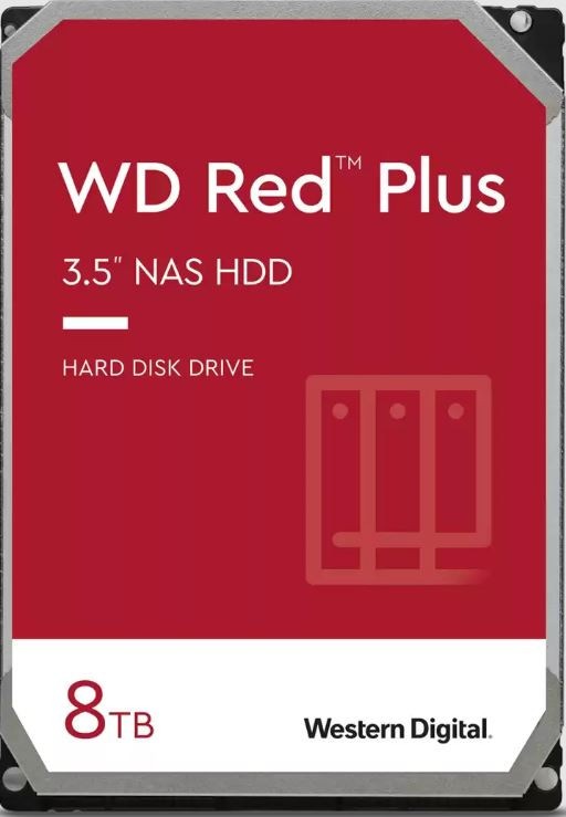 Buy Western Digital WD Red Plus 8TB 3.5' NAS HDD SATA WD80EFPX 215MB/s ...