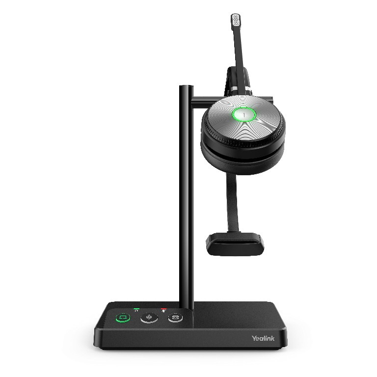 Buy Yealink WH62 Mono UC DECT Wireless Headset, Busylight On Headset ...