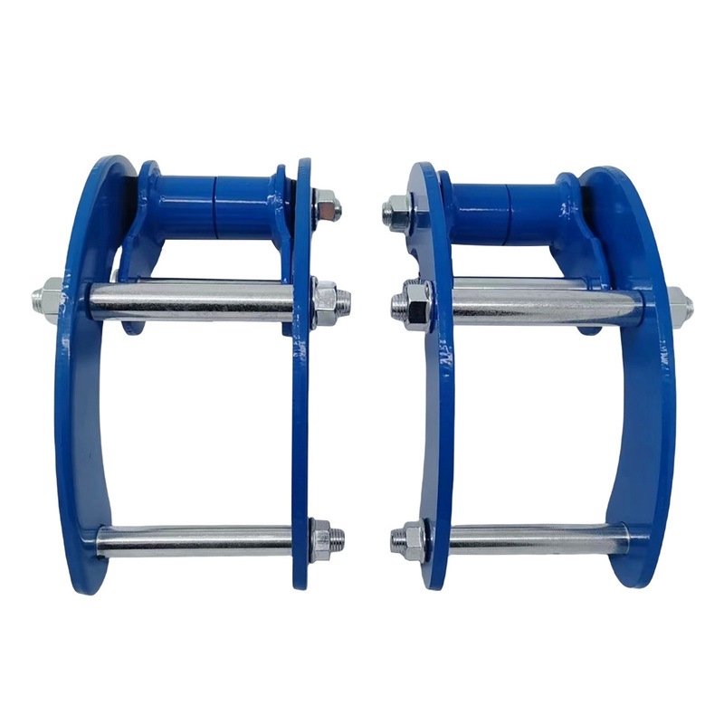 Buy 2" Rear Leaf Spring Shackles Lift Kit Fit For Mitsubishi Triton ML ...