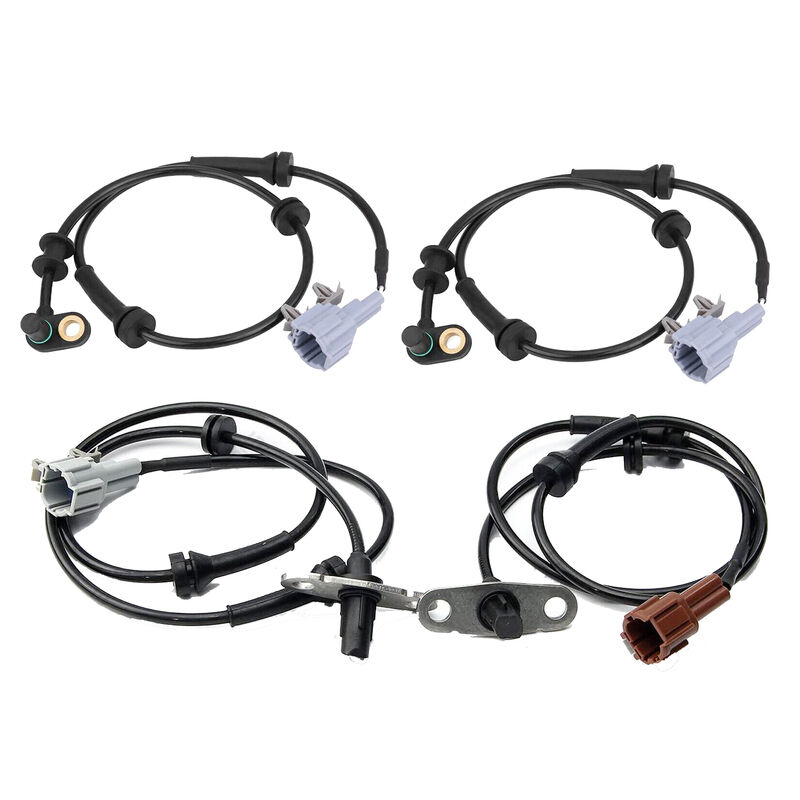 Buy 4 x Front & Rear ABS Wheel Speed Sensor Fit For Nissan Navara D40 ...