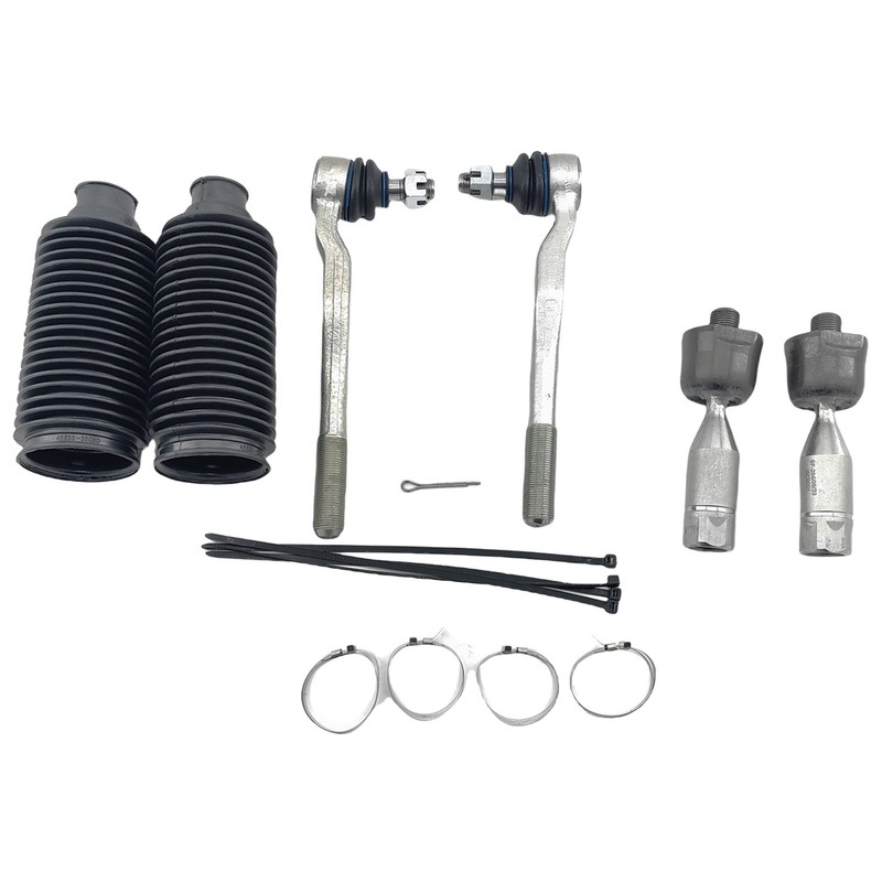 Buy 6 Pcs Rack Ends Tie Rod Ends Boots Fit For Toyota Prado 90 95 ...