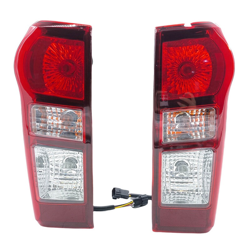 Buy Pair Rear Lamp Tail Lights Red Non-LED Fit For Isuzu D-Max Ute 2012 ...