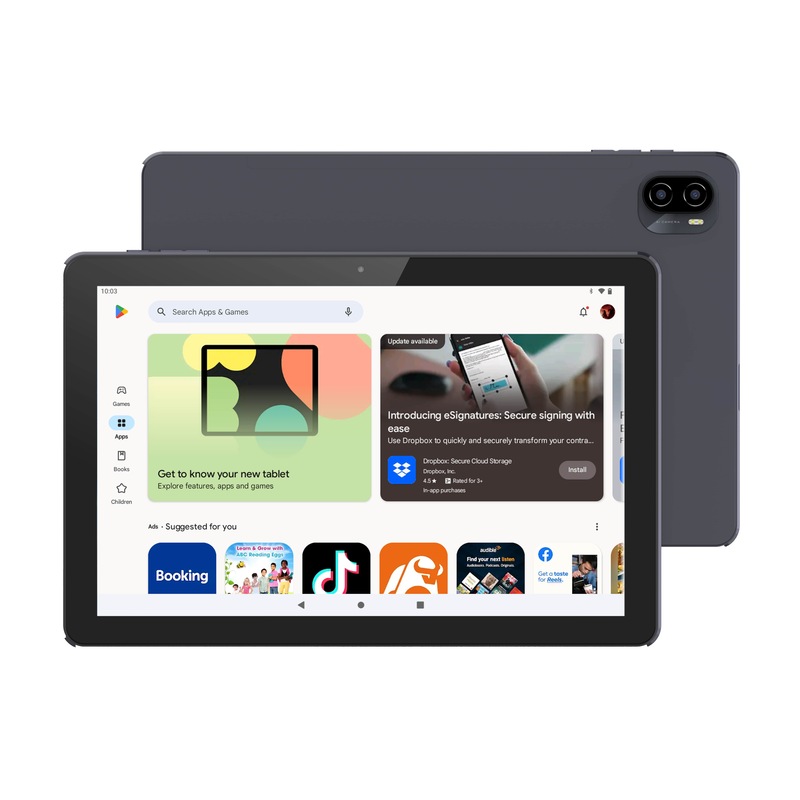 Buy Laser 10 inch 4G Android Tablet Bundle with Earbuds & Case - High ...