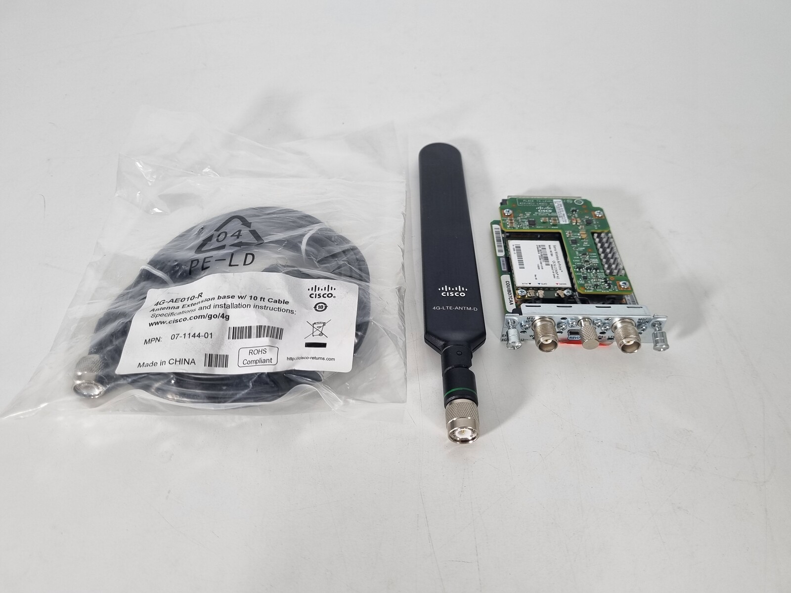 Buy Cisco 4G LTE 2.0 Enhanced High-Speed WAN Interface Card - EHWIC-4G-LTE-AU V01 W/ Antenna ...