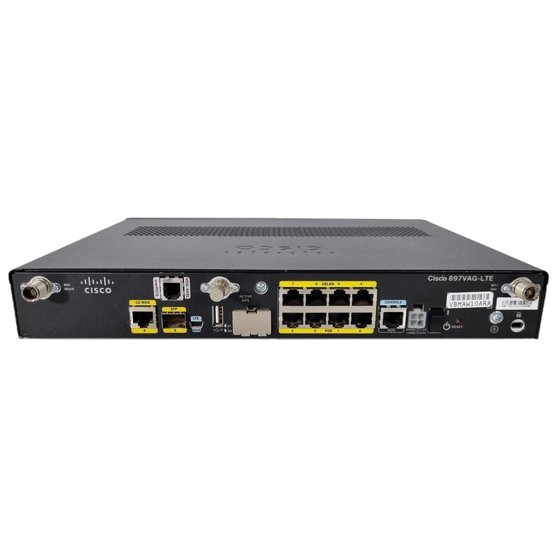 Buy Cisco 800 Series LTE Integrated Services Router - C897VAG-LTE-LA-K9 ...