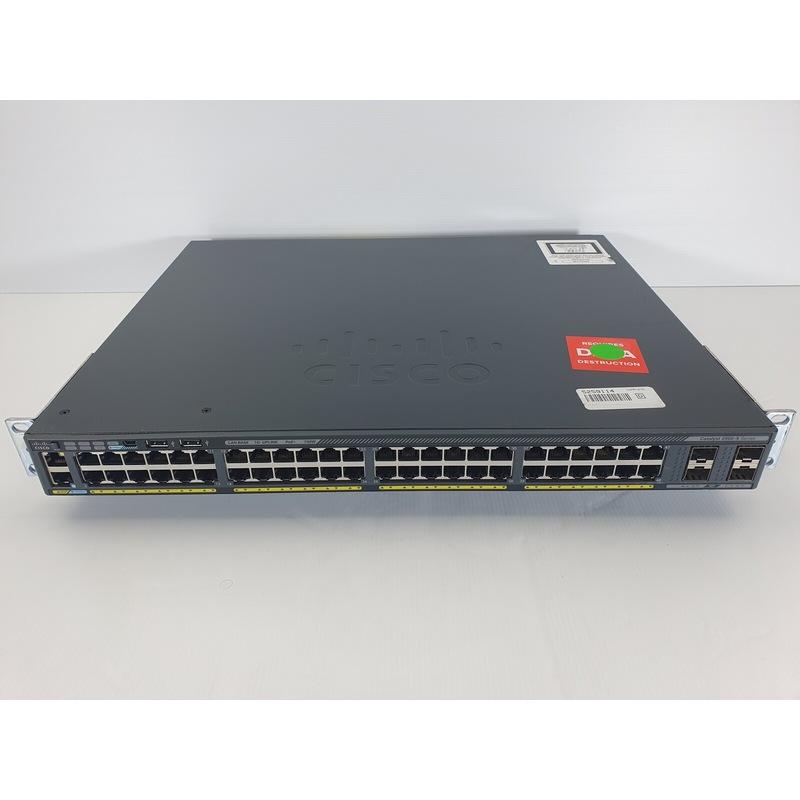 Buy Cisco Catalyst 2960-X Series WS-C2960X-48FPS-L V05 48 Port Gigabit ...