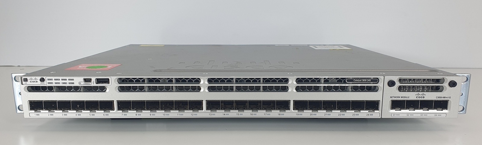 Buy Cisco Catalyst 3850 24S - WS-3850-24S-S - C3850-NM-4-1G - MyDeal ...