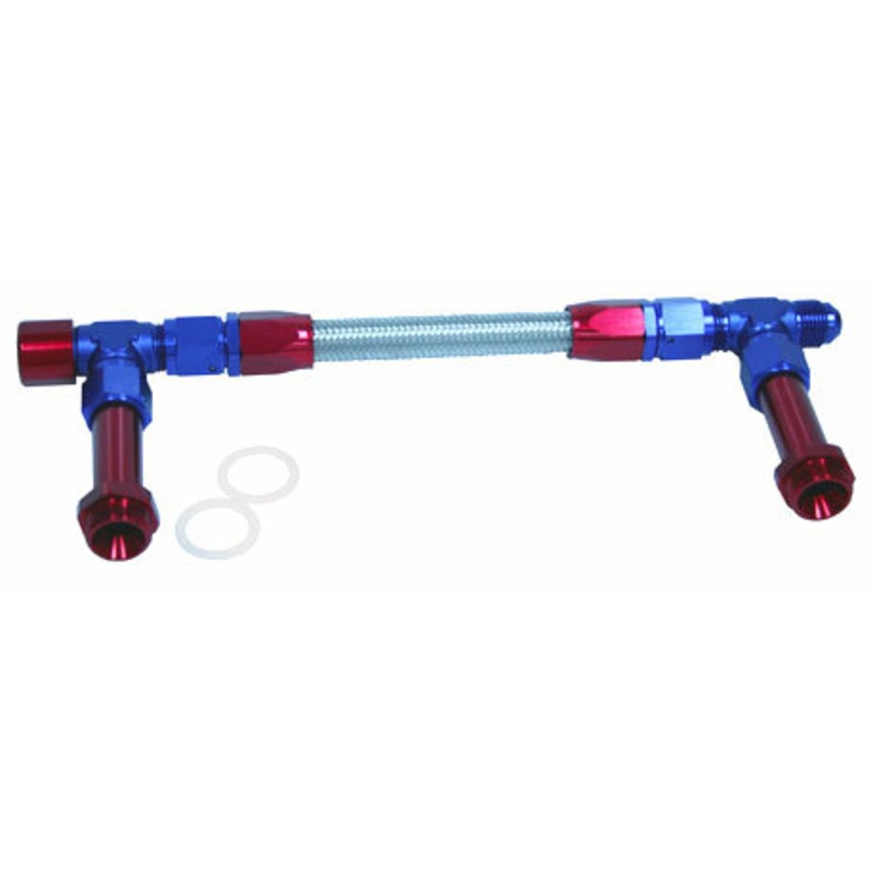 Buy Aeroflow Bg / Demon Dual Inlet -8AN Blue Suit 2 X Metering Blocks ...