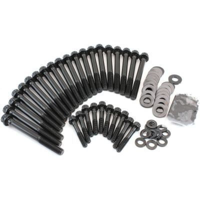 Buy Aeroflow GM LSA Head Bolt Kit-12 Point Head 8740 Grade Material ...
