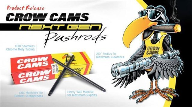 Buy Crow Cams Pushrod 6.60 X 5/16in. .110 Thick Wall 210 Radius PR5660 ...