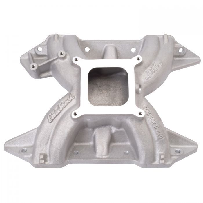Buy Edelbrock Intake Manifold Torker II Single Plane Aluminium Natural ...