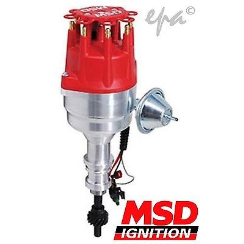 Buy MSD Pro-Billet Distributor for Ford 351 Windsor V8 Magnetic Pickup ...