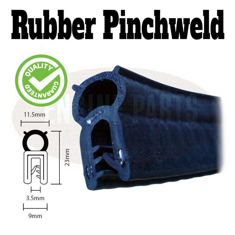 Buy Pinchweld pinch weld rubber seal toolbox car van boot seal door ...