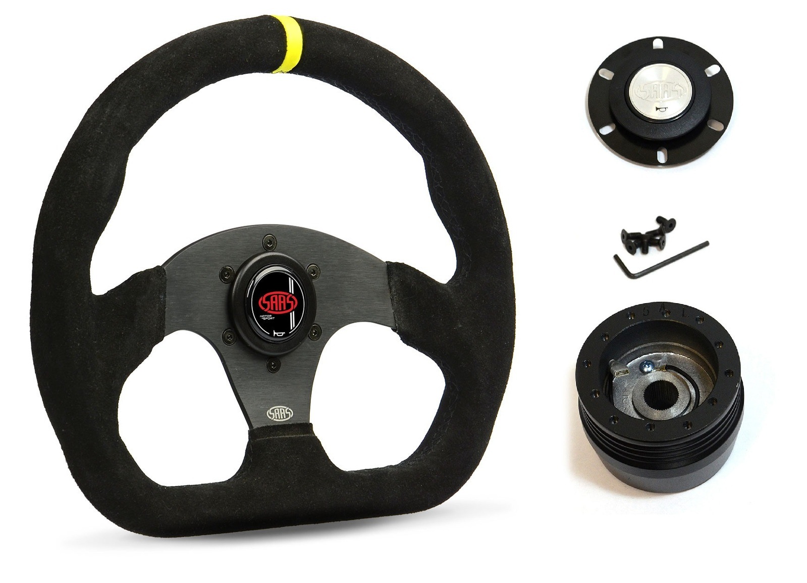 Buy SAAS Steering Wheel D1-SWB-F33 & boss for Mitsubishi Magna TE TF ...