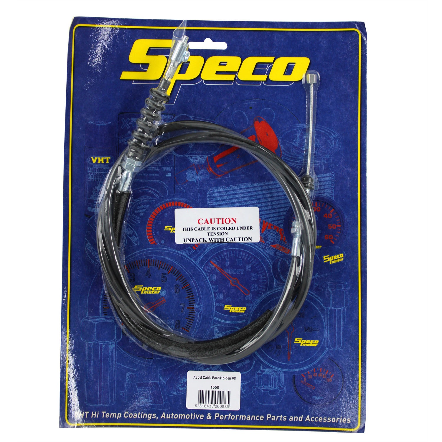 Buy Speco Throttle / Accelerator Universal Cable for Ford Holden Chev ...