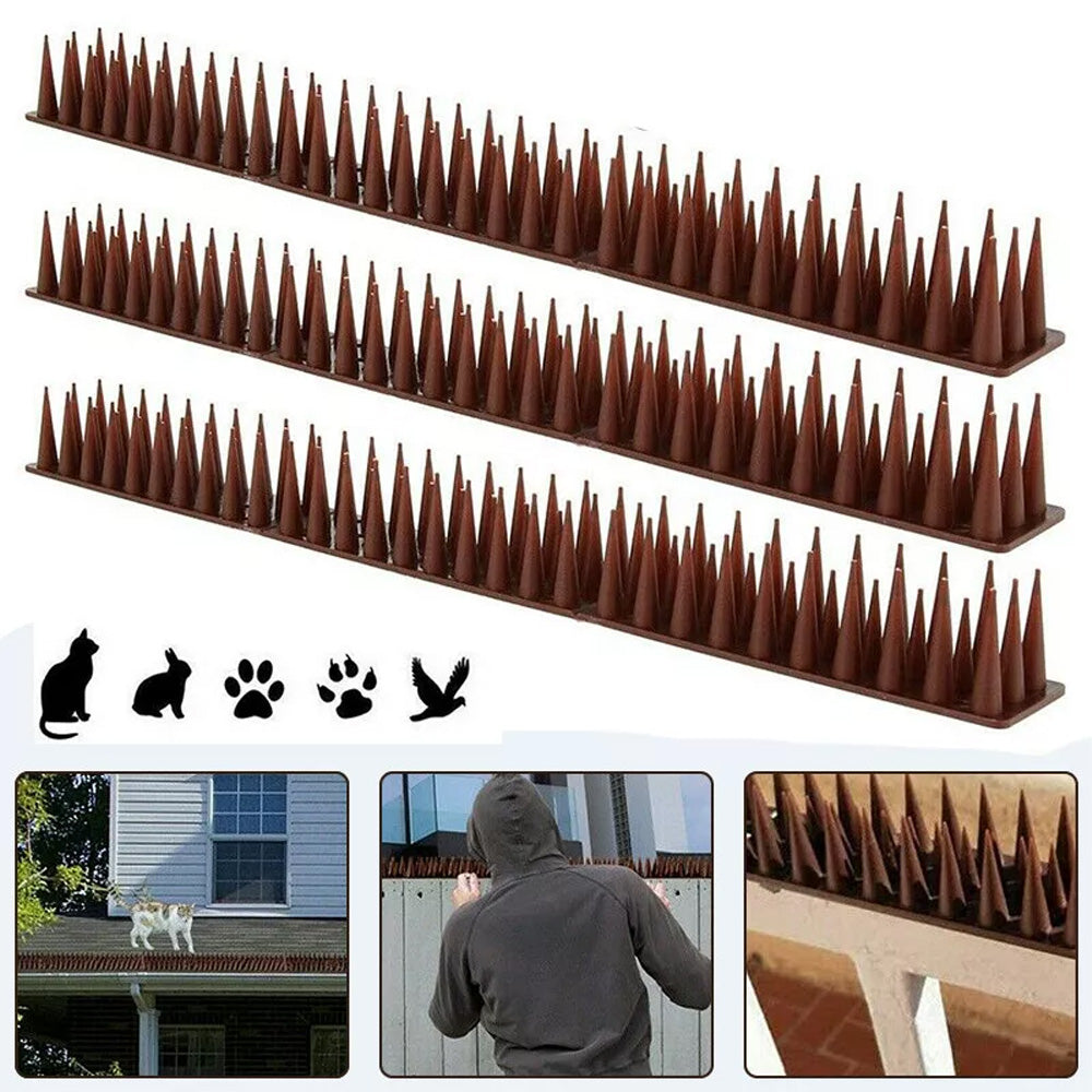 Buy 12pcs Bird Spikes Cat Possum Mouse Pest Control Spiked Fence Wall ...