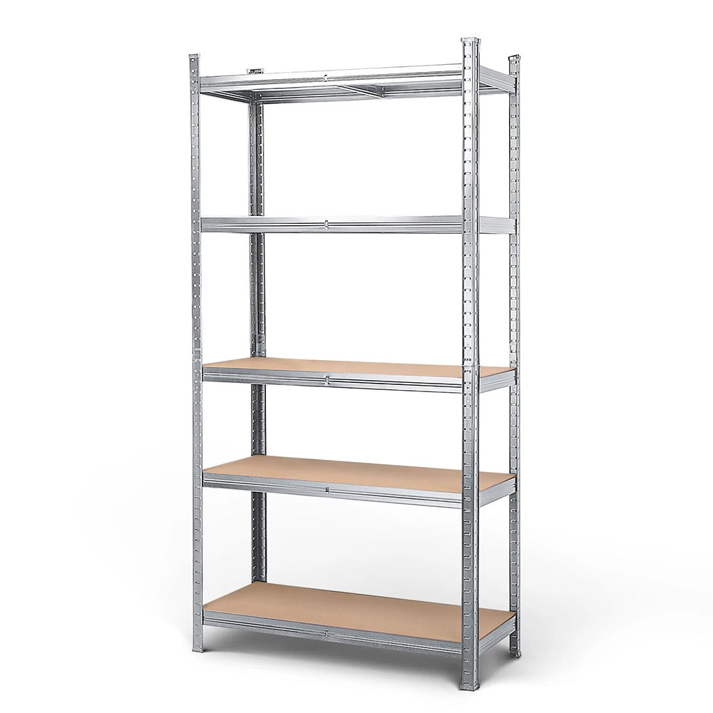 Buy 5-Tier Garage Shelf 1500x700x300mm Warehouse Rack Storage Rack ...