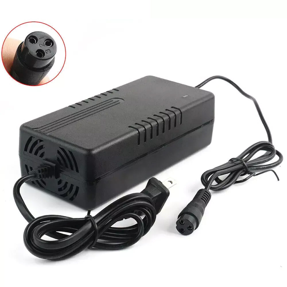 Buy 67.2V 2A Lithium Battery 3 pin Charger for 60V 16S Electric Scooter ...