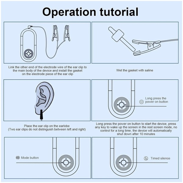 Buy Advanced CES Sleep Aid Device, Vagus Nerve Stimulation Device With ...
