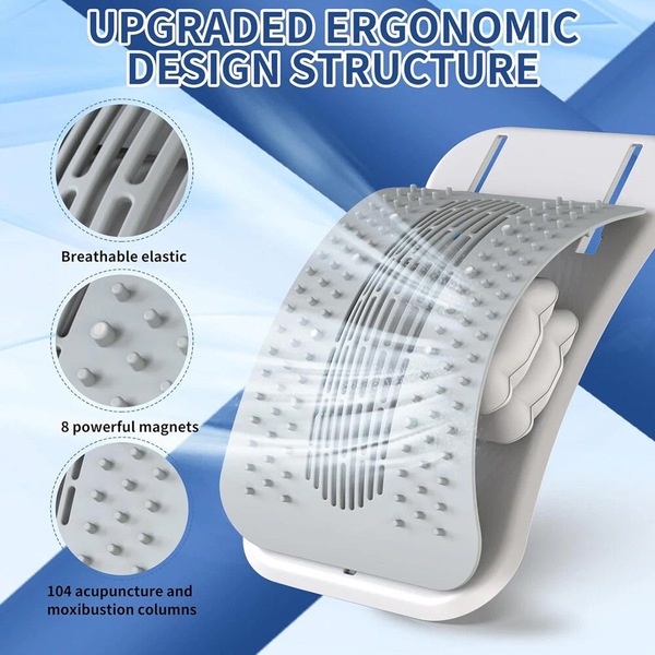 Buy Back Support Stretcher Extender Posture Massager Chiro Lumbar Pain ...