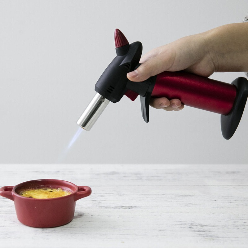 Buy Butane Gas Blow Torch Jet Lighter Camping Bbq Flame Sushi Fire Gun ...