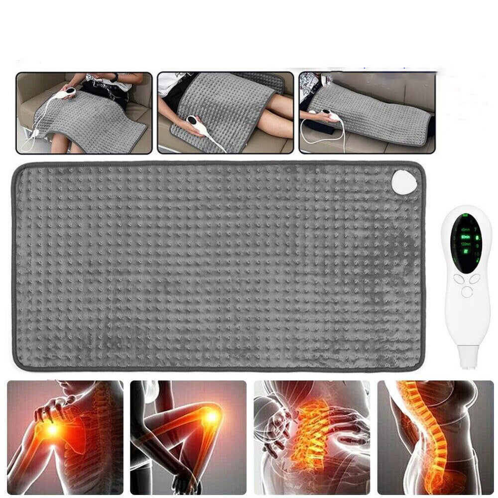 Buy Electric Heating Pad Heat Therapy Feet Warmer Mat Neck Shoulder ...