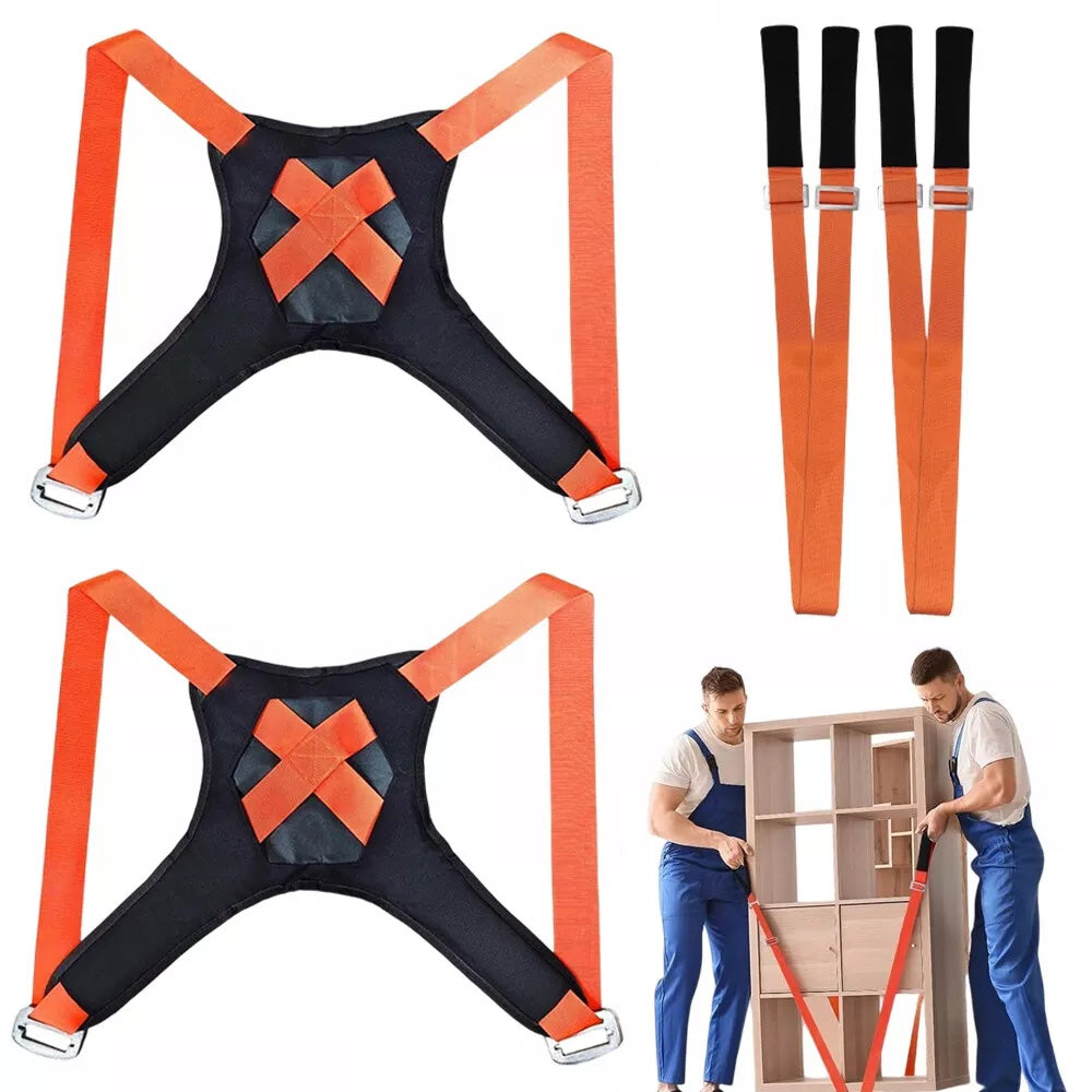 Buy Lifting Shoulder Straps Moving Harnesses Furniture Cargo Movers Aid ...