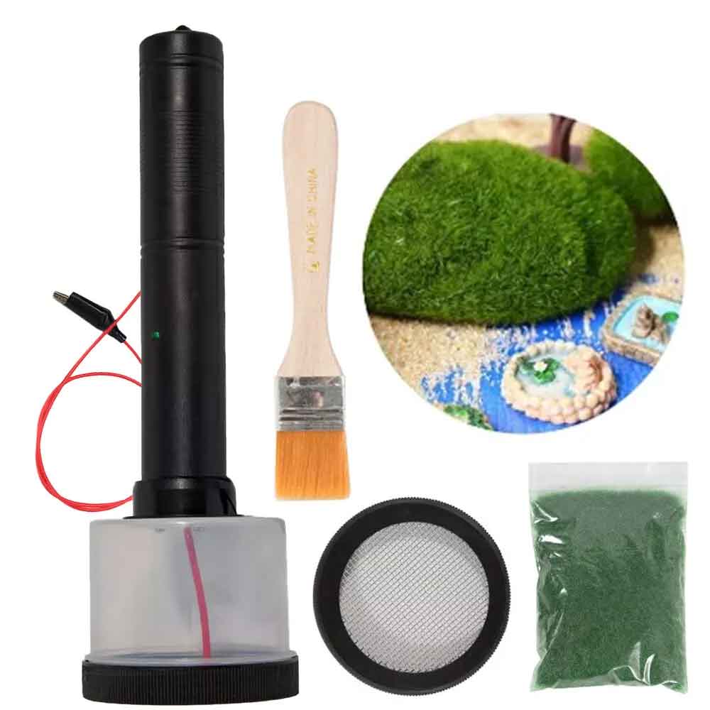 Buy Miniature Scenery Model Material Flocking Static Grass Applicator ...