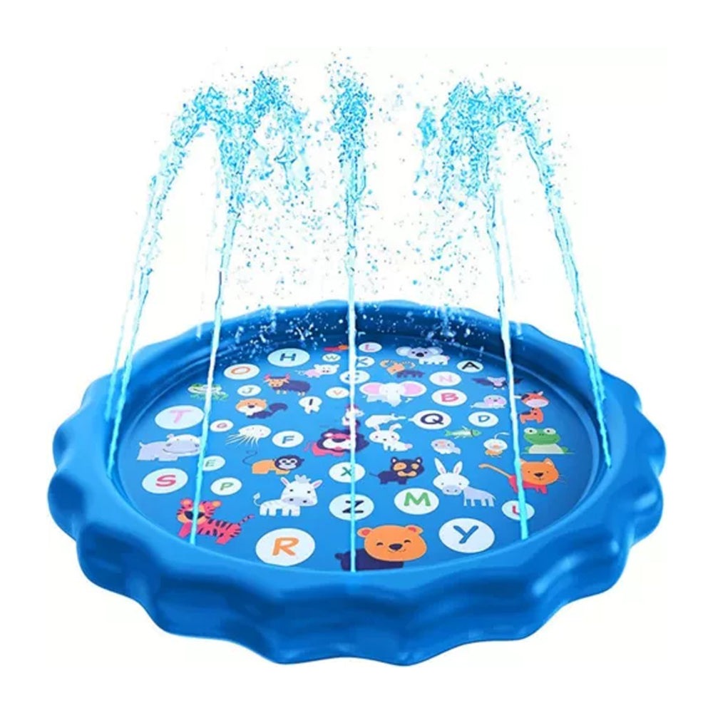 Buy Outdoor 170cm Kids Splash Sprinkler Water Play Pad Mat Inflatable ...