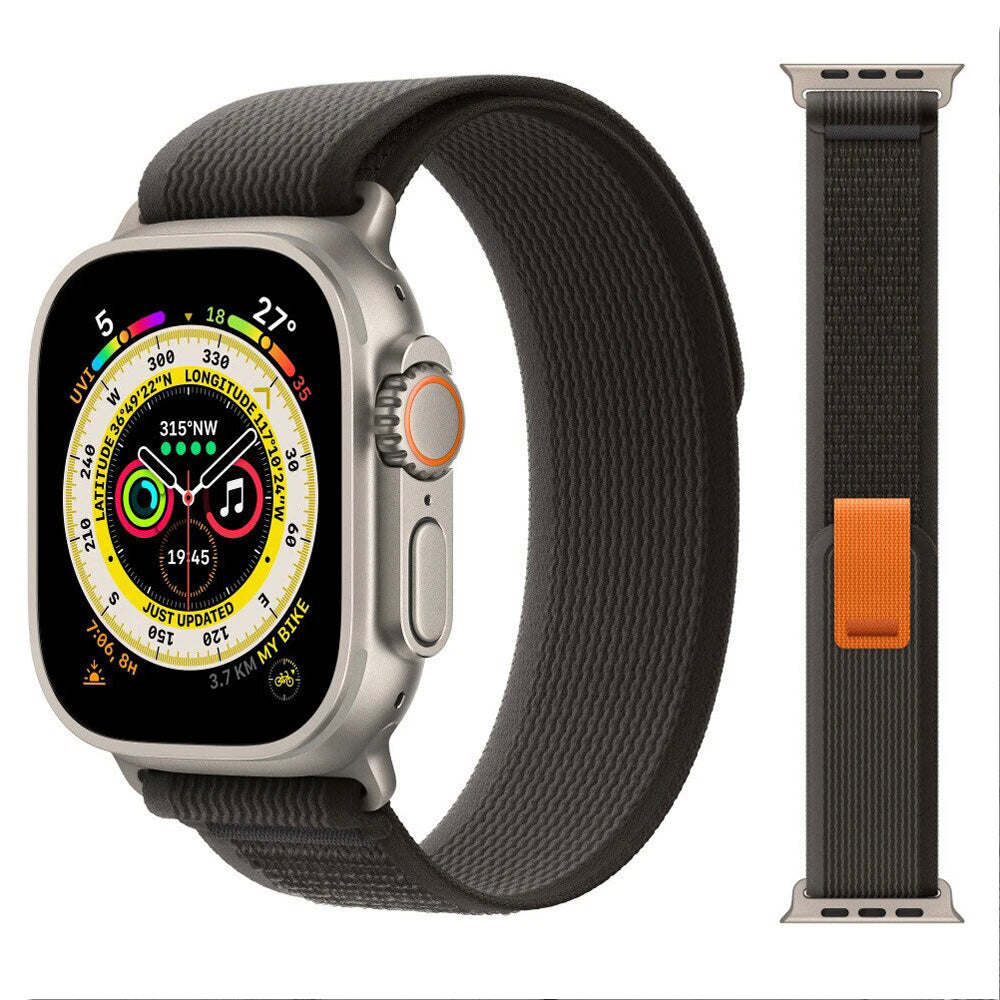Buy Premium Nylon Sports Apple Watch Band iWatch Strap Series 11 42mm ...