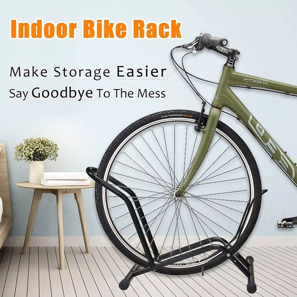 Buy Road Bike Stand Floor Bike Rack Garage Bicycle Stands for Storage ...