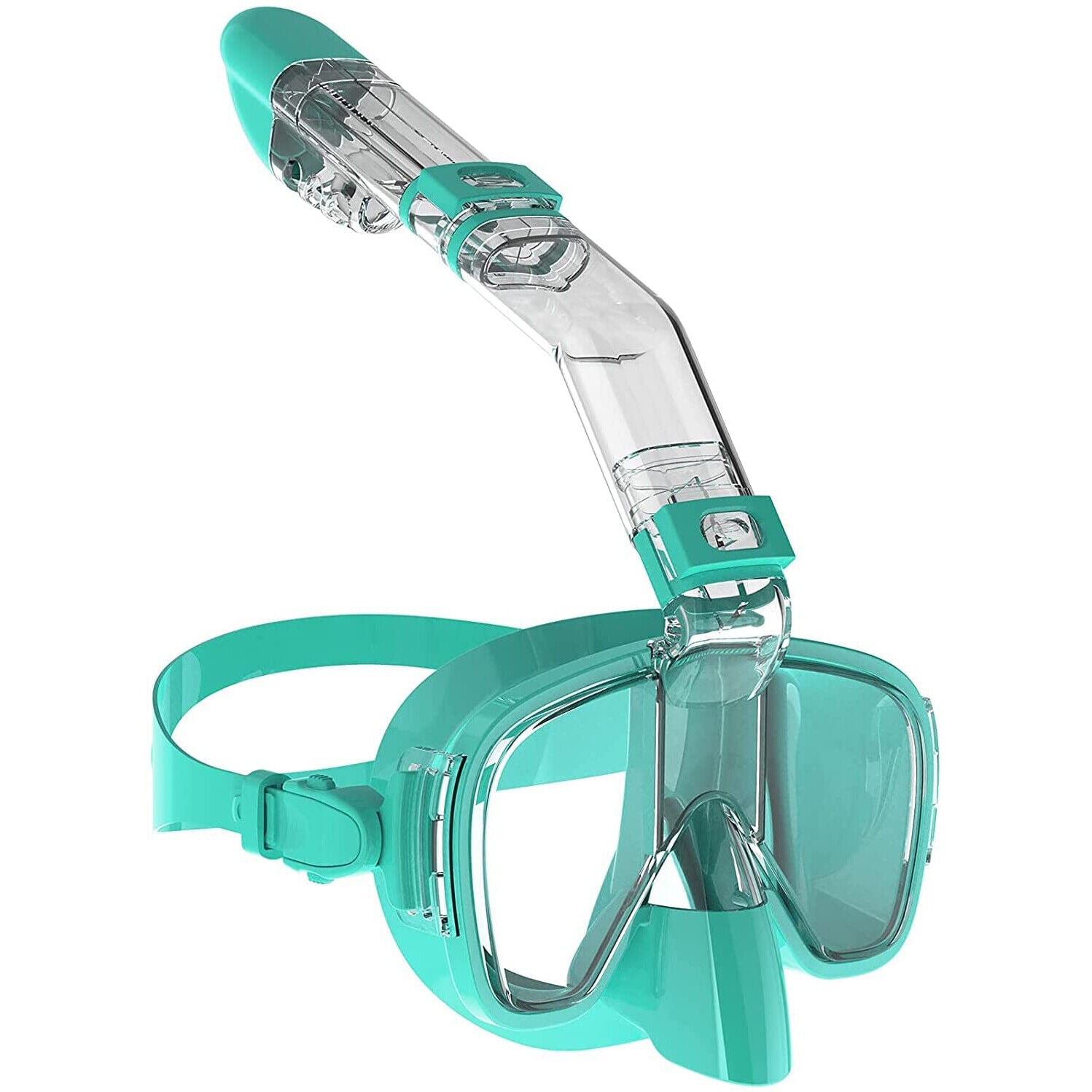 Buy Snorkel Mask Snorkeling Diving Scuba Goggle Panoramic 180°View Anti ...