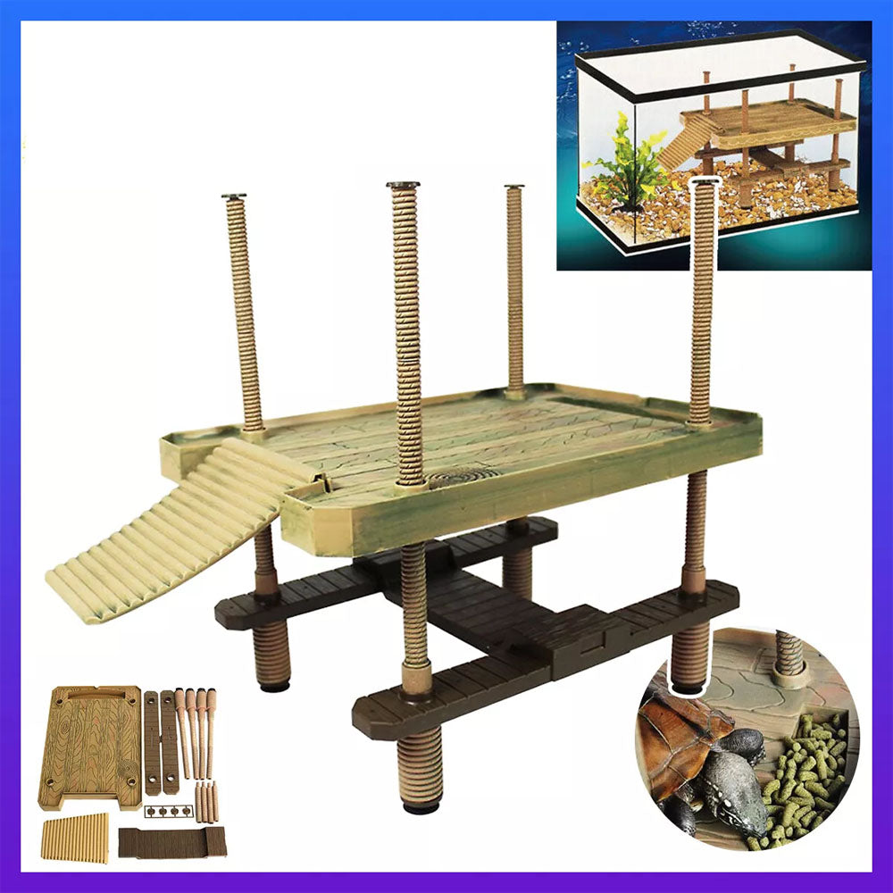 Buy Turtle Basking Platform Floating Dock for Aquarium Fish Tank ...