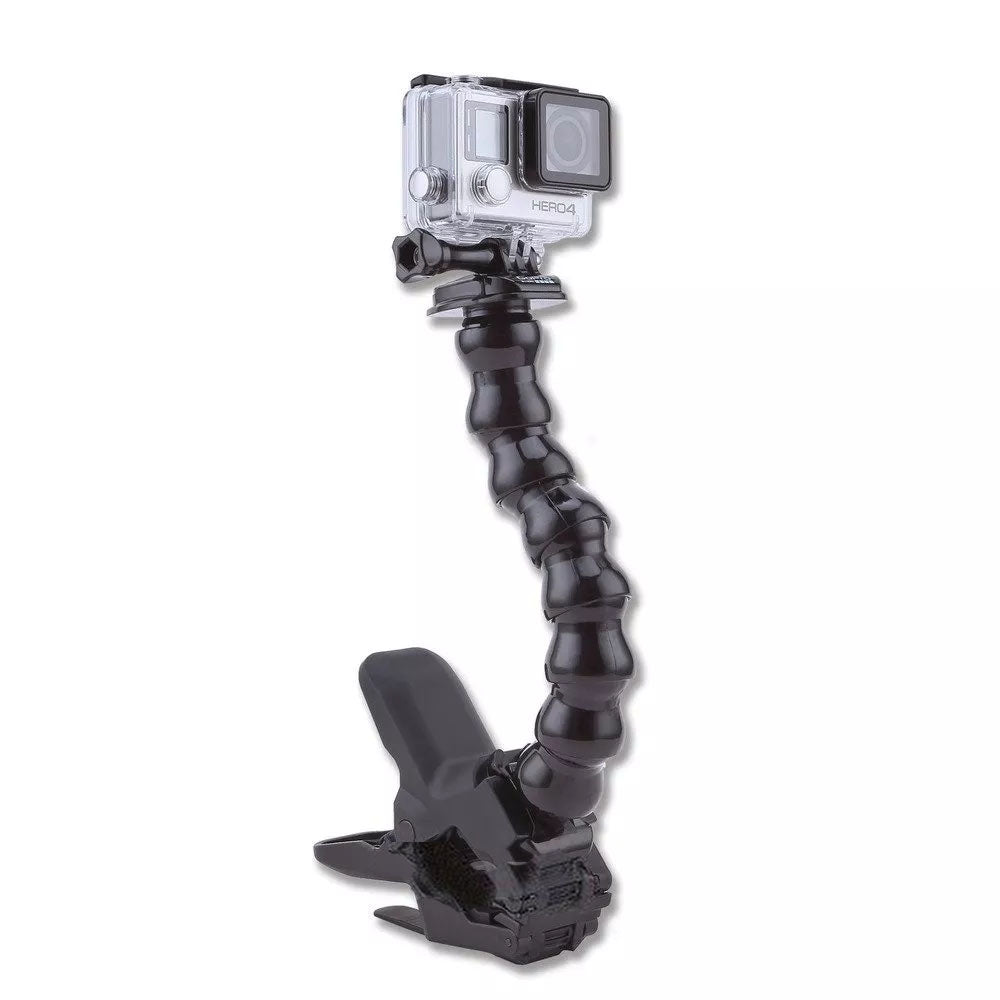 Buy Universal Flexible Bending Arm+Jaws Flex Clamp Mount Kit for Gopro ...