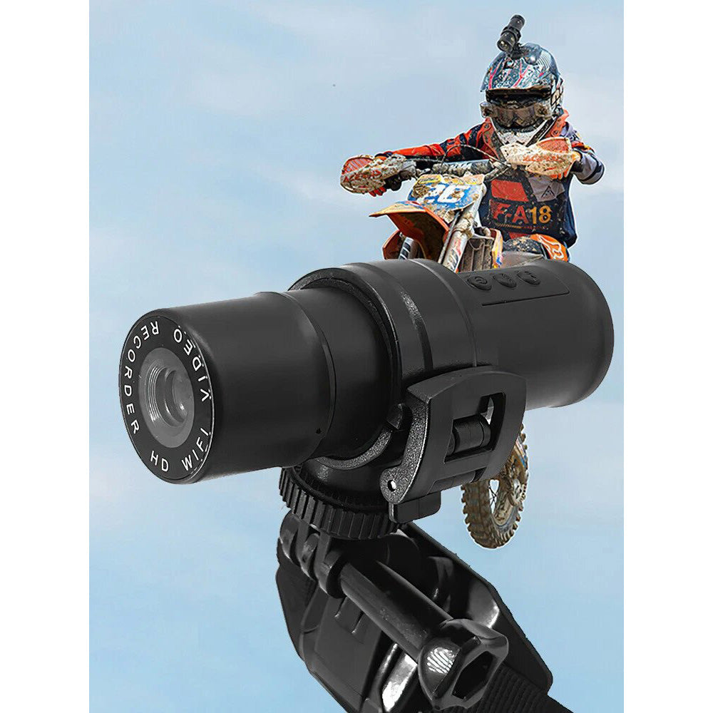 Buy WiFi Motorcycle Camera Handlebar Mount Dash Cam Camcorder Riders ...