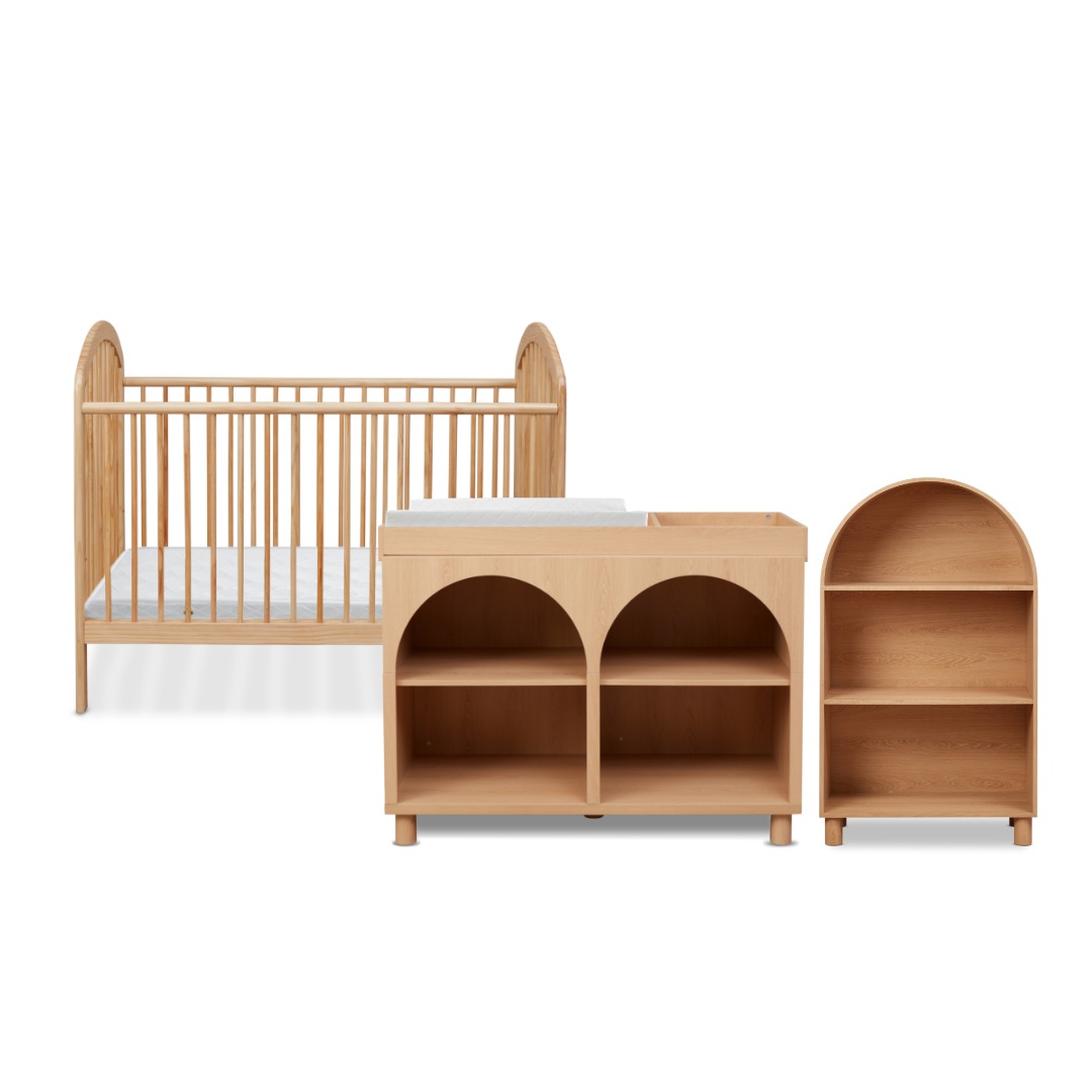 Buy Archie Five Piece Nursery Furniture Set - MyDeal Australia