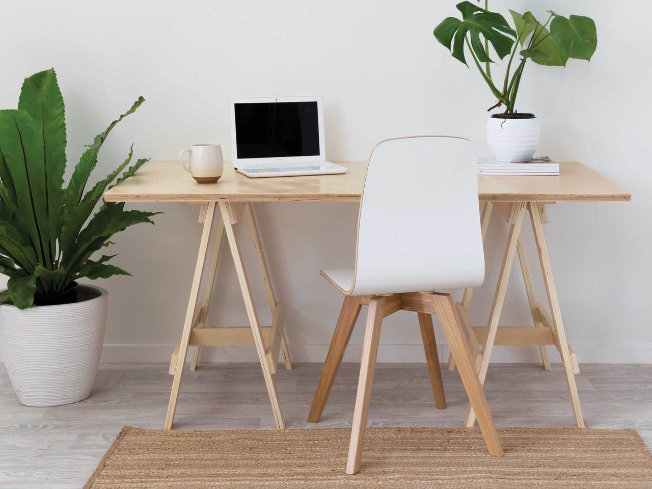 Buy Mocka Trestle Desk Desks - MyDeal Australia