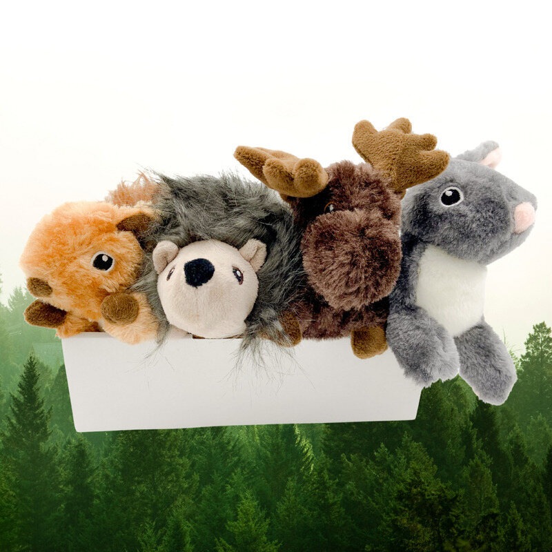 Buy All For Paws Woodland Classic Animals Toy Pack Pet Toys - MyDeal ...