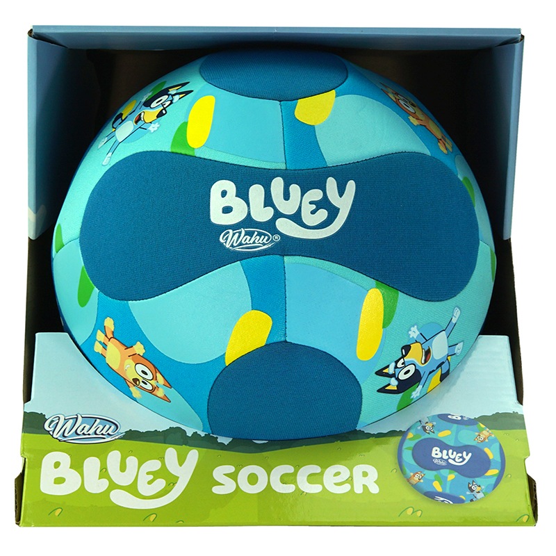 Buy Wahu Bluey Kids Waterproof Soccer Ball Toy - MyDeal