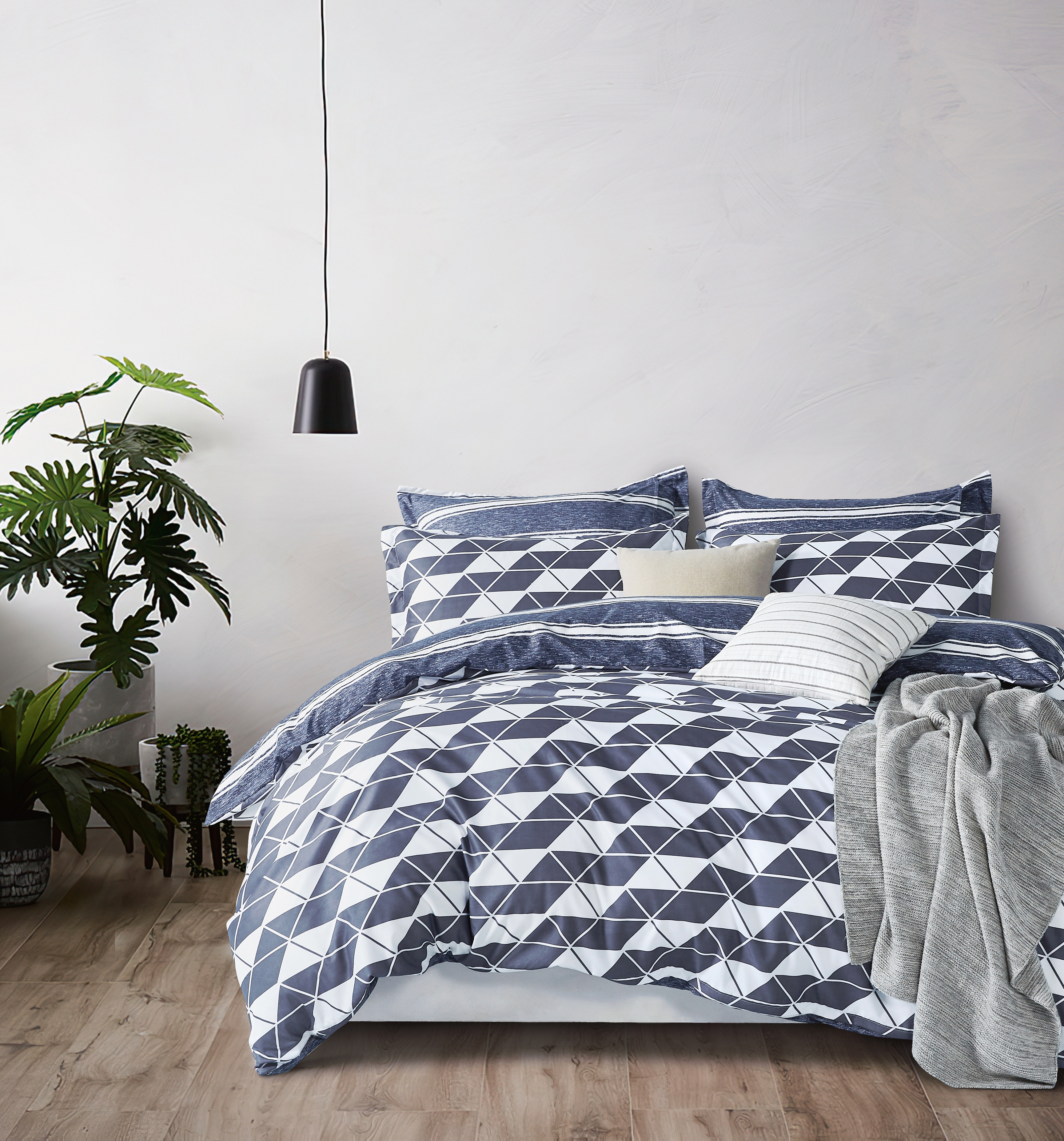 Buy CleverPolly Jack Reversible Quilt Cover Set - MyDeal Australia