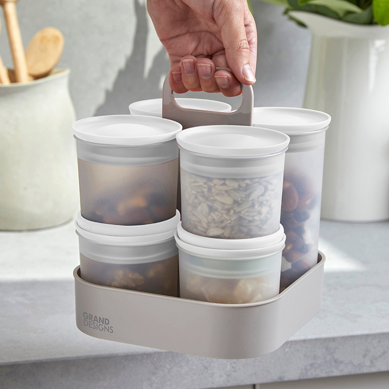 Buy Grand Designs 7 Piece Storage Caddy Set - MyDeal