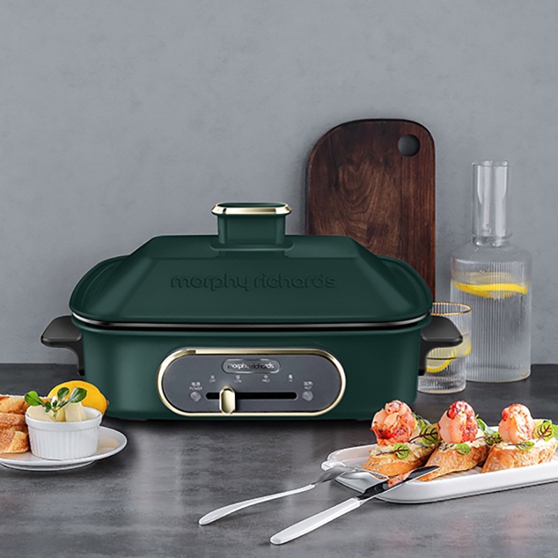 Buy Morphy Richards Soft Gold 2.5L Multifunction Cooking Pot Bistro ...