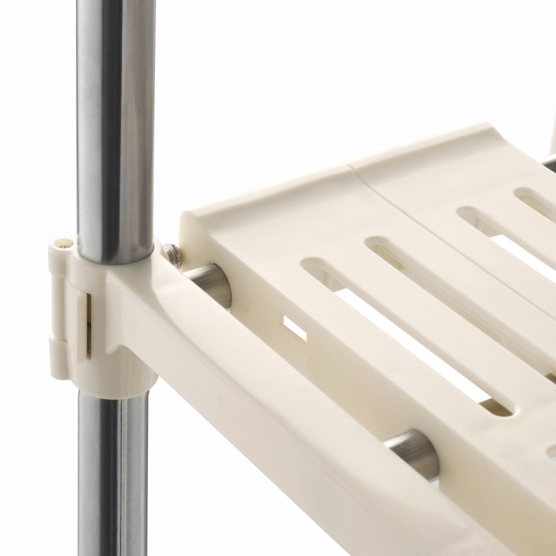 Buy Nelio Over Washing Machine Storage Rack & Clothes Organizer - MyDeal