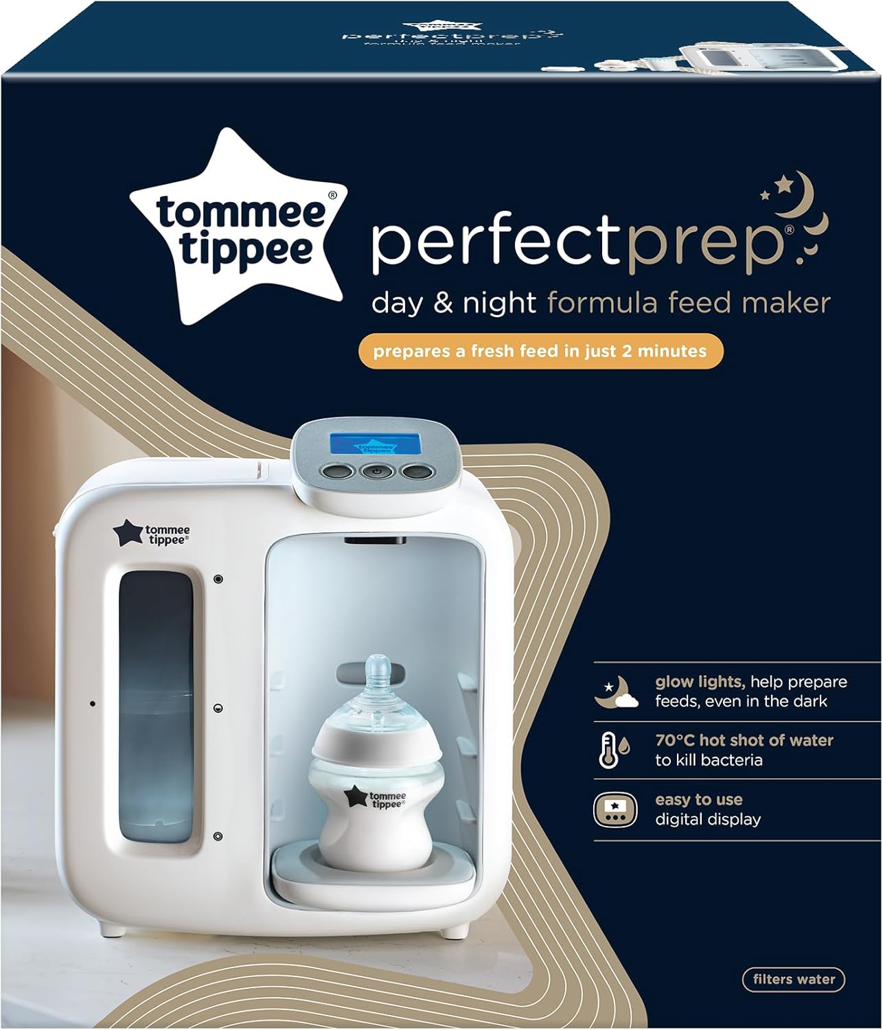 Buy Tommee Tippee Perfect Prep Day & Night Bottle Feeding Machine White ...