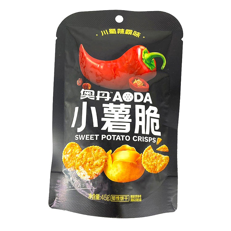 Buy AODA Mini Crispy Potato Chips Spicy Overload Flavor - 45g - MyDeal ...