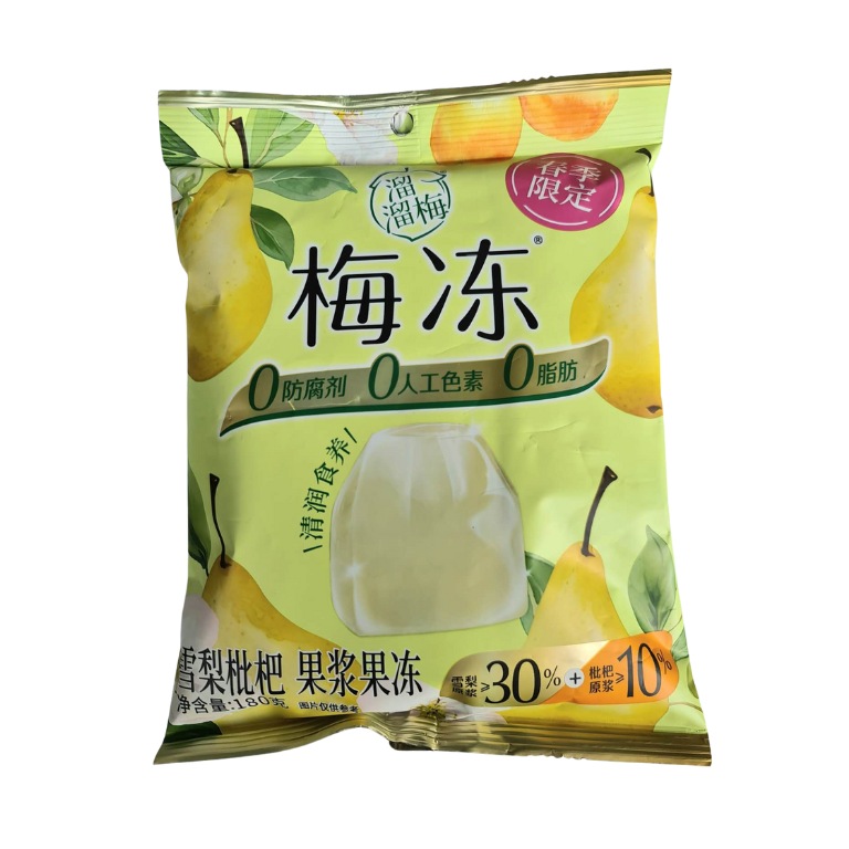Buy LIU LIU MEI Pear And Loquat Jelly 180g - MyDeal Australia
