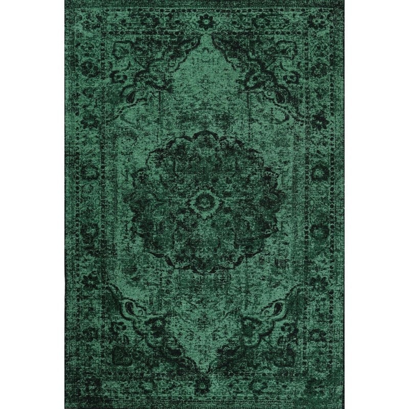 Buy Aurora Traditional Emerald in Green Rug - MyDeal