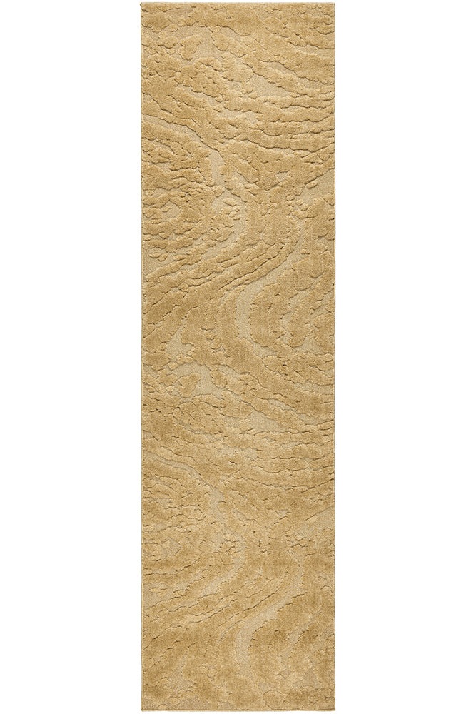 Buy Haven Nyla Gold Runner Rug - MyDeal Australia